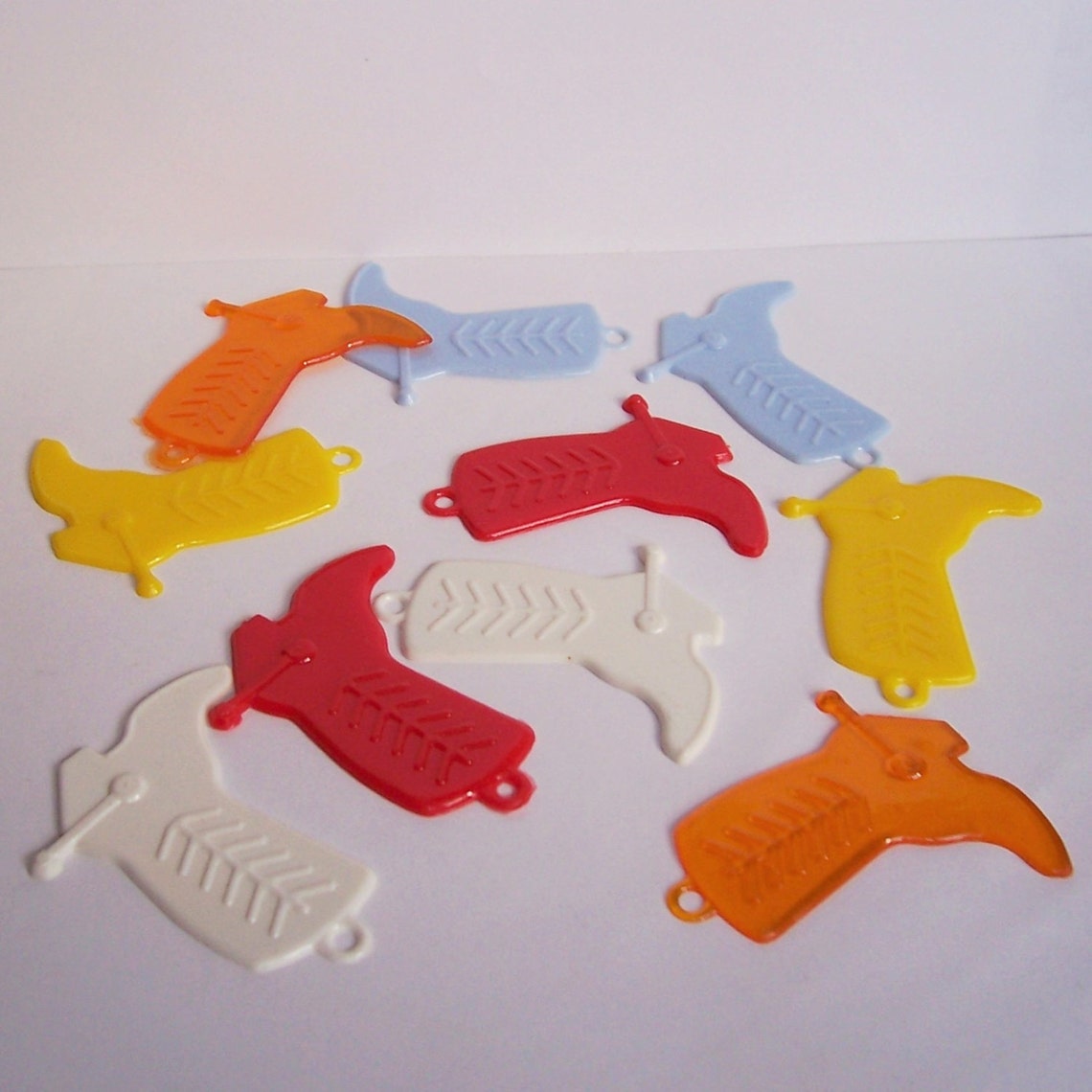 10 Flat Cowboy Boot Charms - Etsy