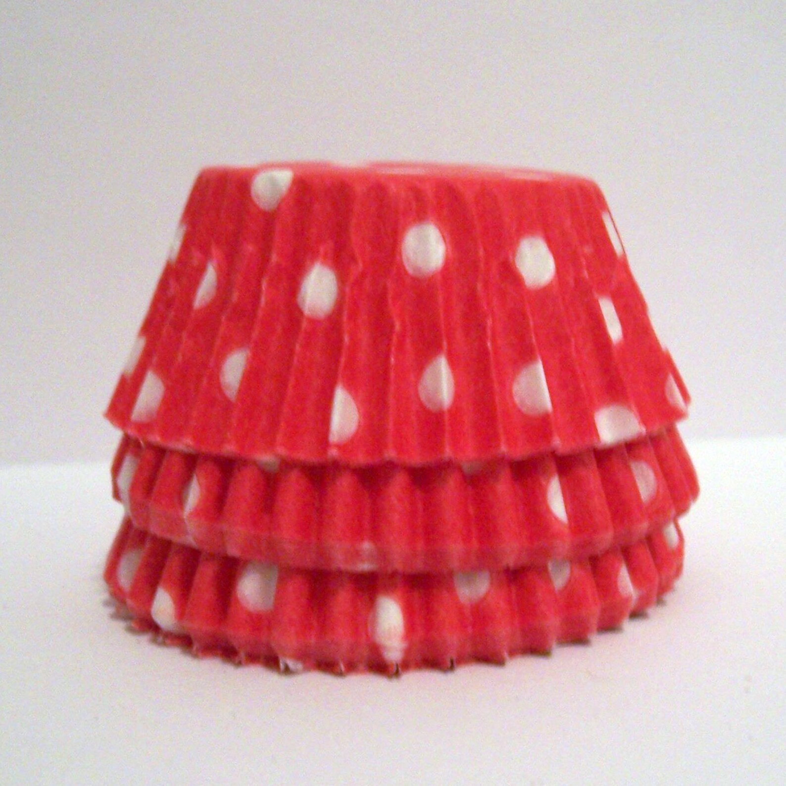 Mini Red Polka Dot Baking Cups Candy Liners Choose Set of 50 - Etsy