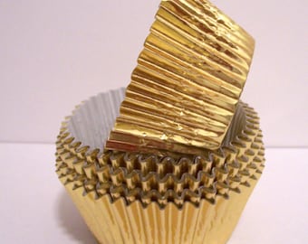 Copper Foil Cupcake Liners Standard Size Choose Set of 50 or - Etsy