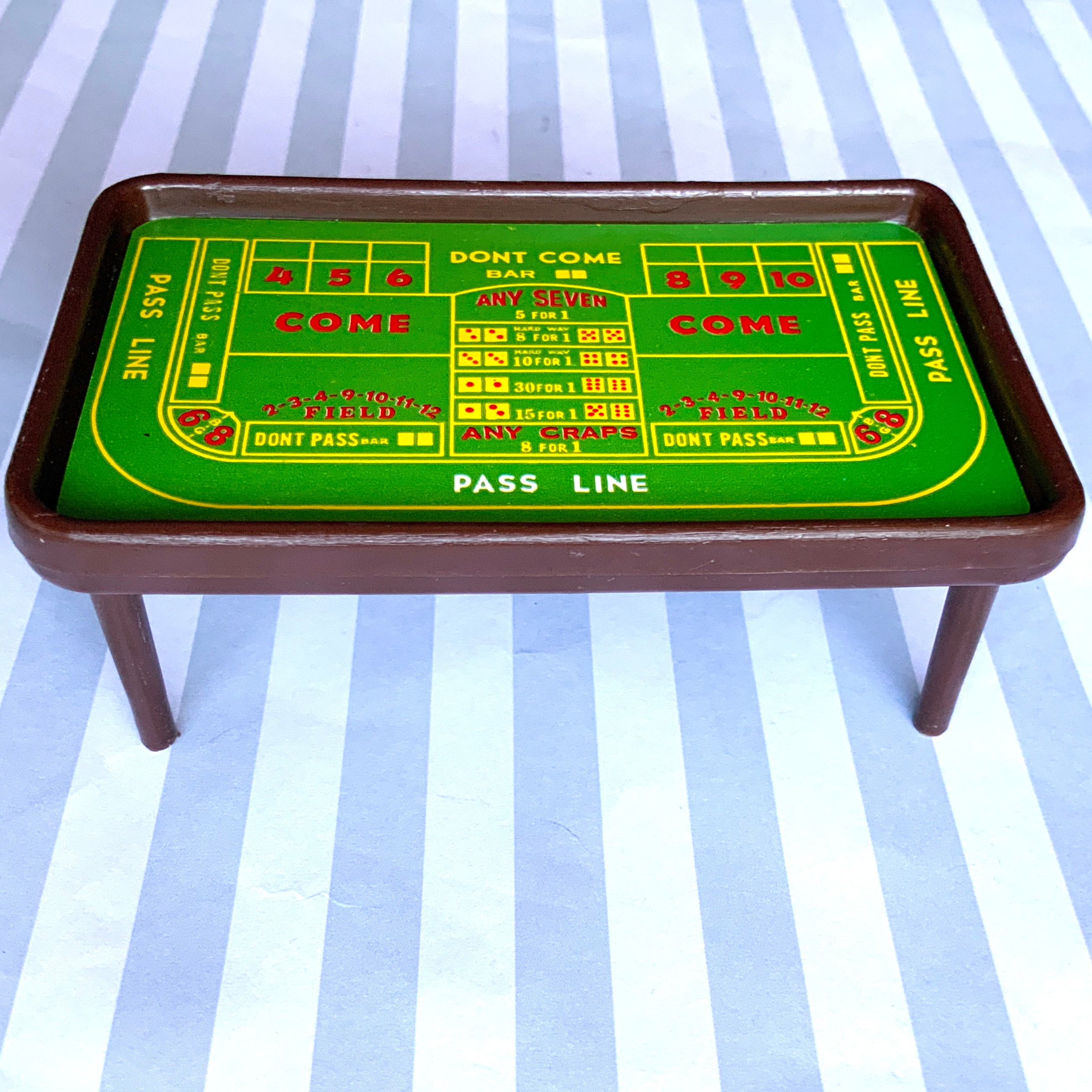 Craps Table Cake