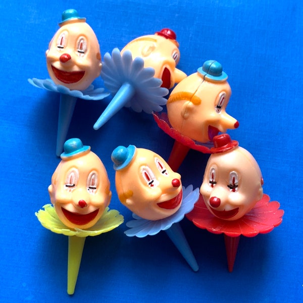 Clown Cake Toppers - Etsy