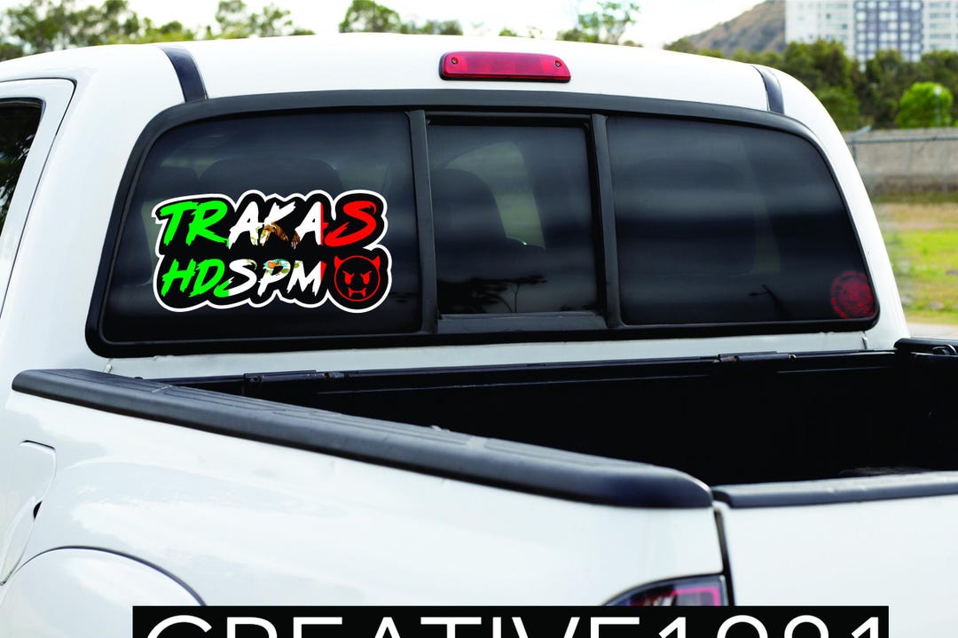2 Pc TRAKAS HDSPM Truck Decal High Definition Sticker for Trucks ...