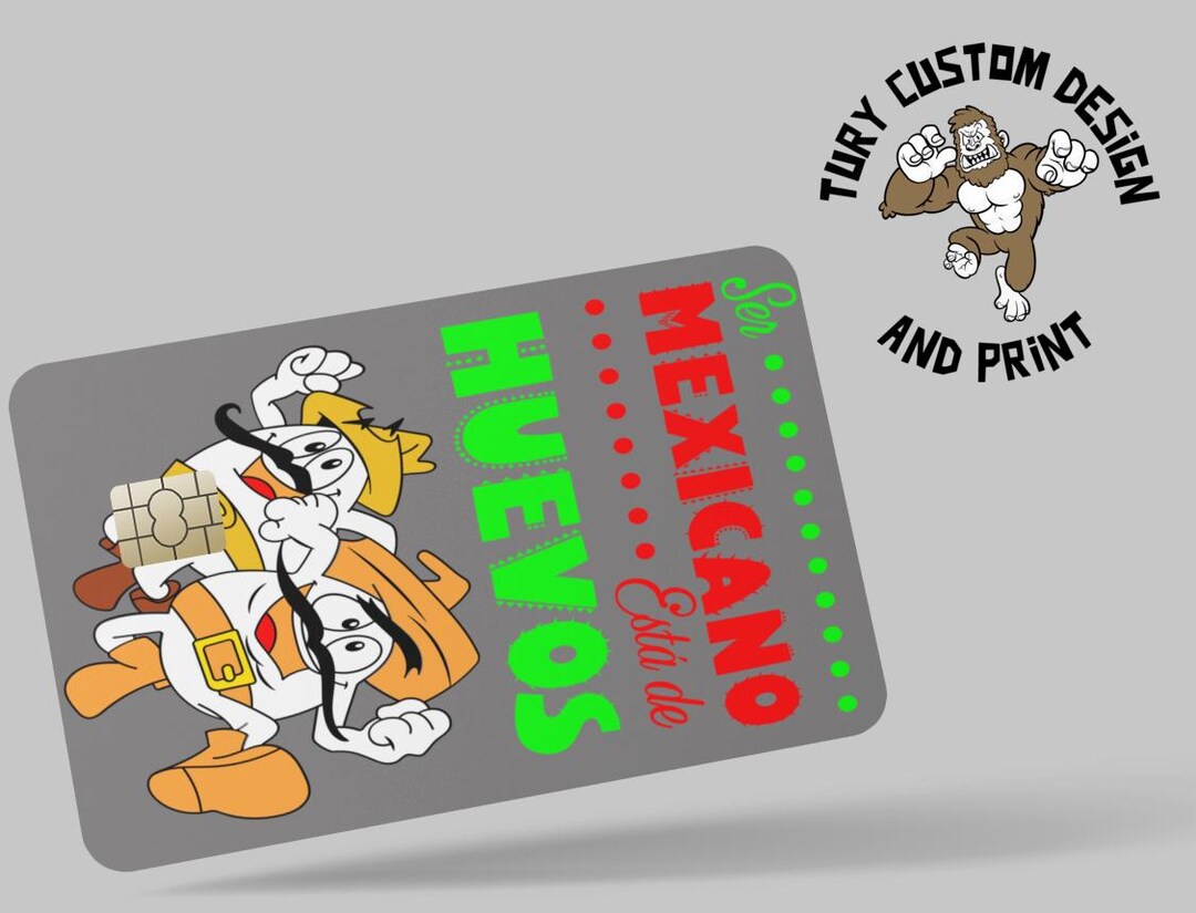 VIVA MEXICO, 2 Pc Credit Card Skin & Debit Card, Trolley, Gym - Etsy