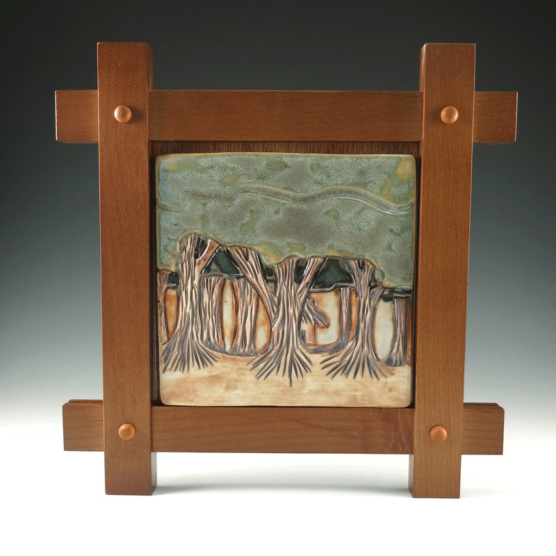 Mission Framed Tile - Etsy