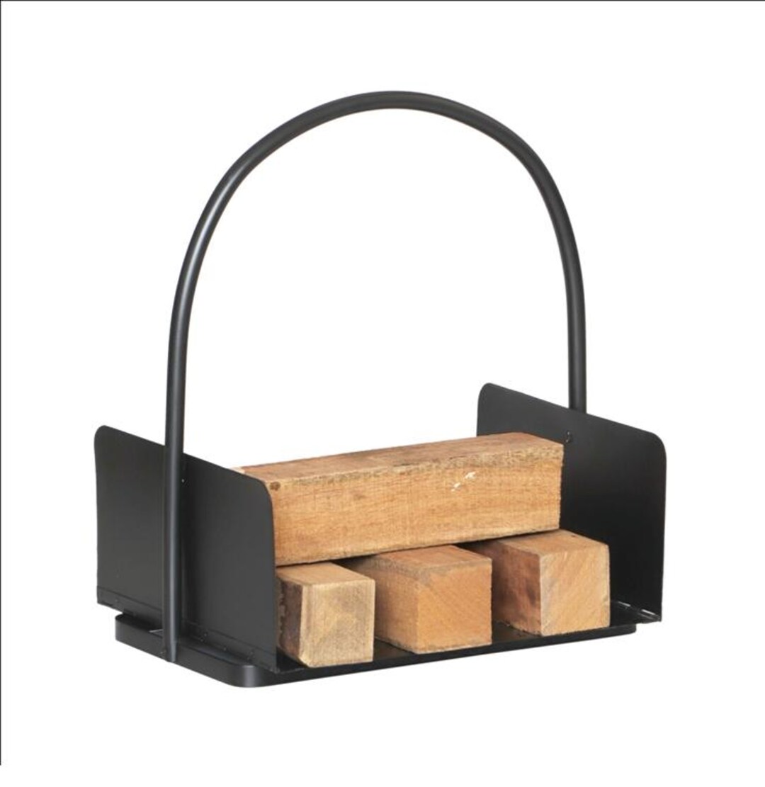Modern Firewood Rack With Handle Stylish Firewood Storage - Etsy