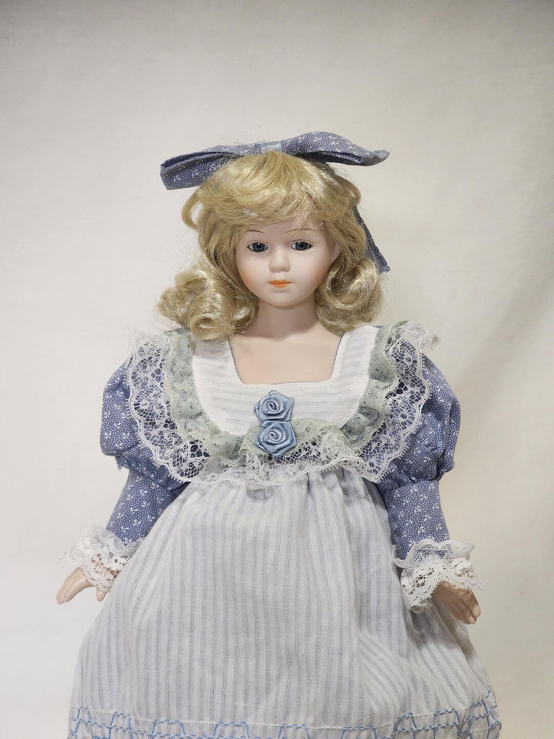 ANCO Merchandise Co.ltd Vintage 17-inch Porcelain Doll Collectible - Etsy