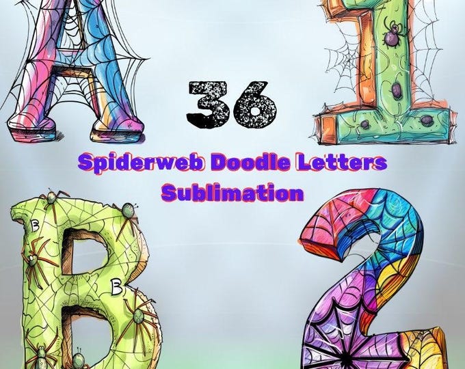 Halloween Spider Web Banner – Alphabet & Number Digital Cut Files (eps ...