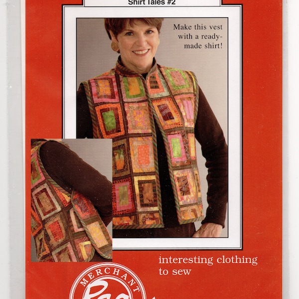 Quilted Vest Pattern - Etsy