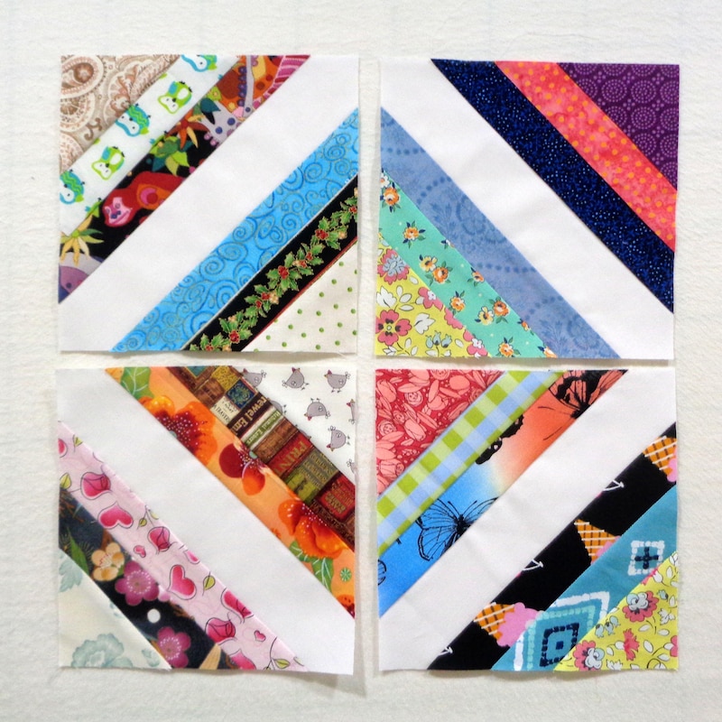 String Pieced Quilt - Etsy