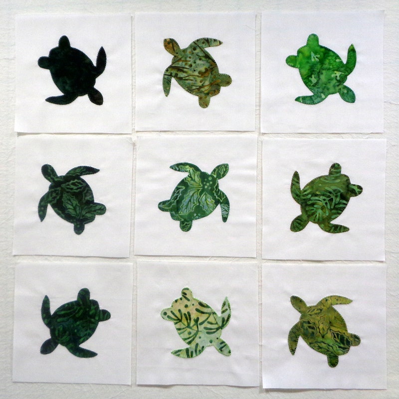 Turtle Quilt Pattern - Etsy