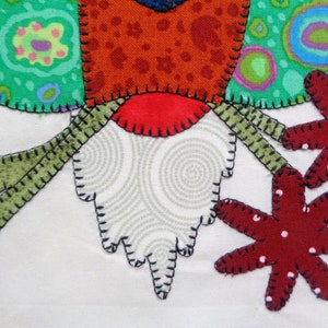 Patchwork Goat Appliqued Quilt Block - Etsy