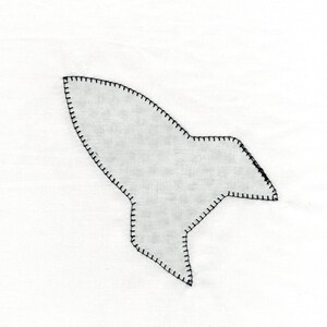 Rocket Ships Appliqued Quilt Blocks - Etsy