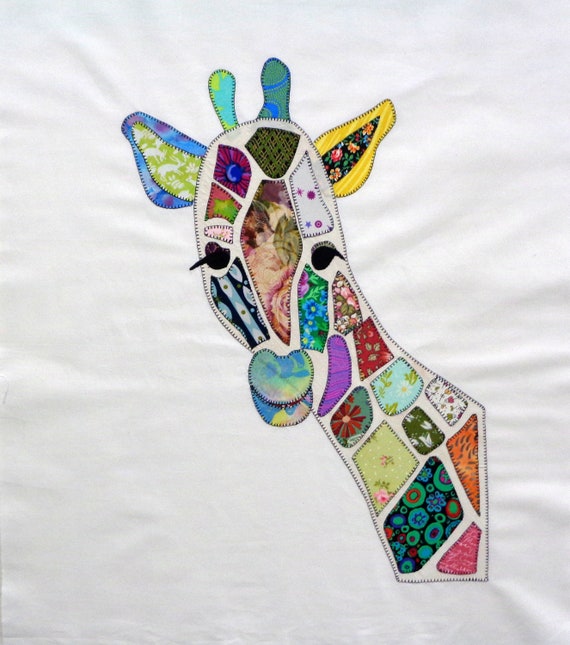 Giraffe Quilt Block - Etsy
