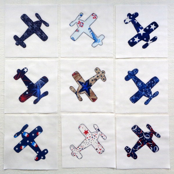 Airplane Quilt Patterns - Etsy