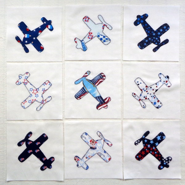 Airplane Quilt - Etsy