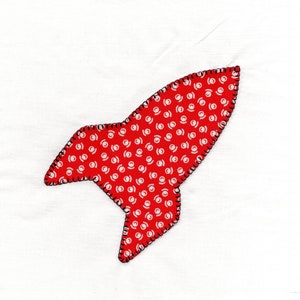 Rocket Ships Appliqued Quilt Blocks - Etsy