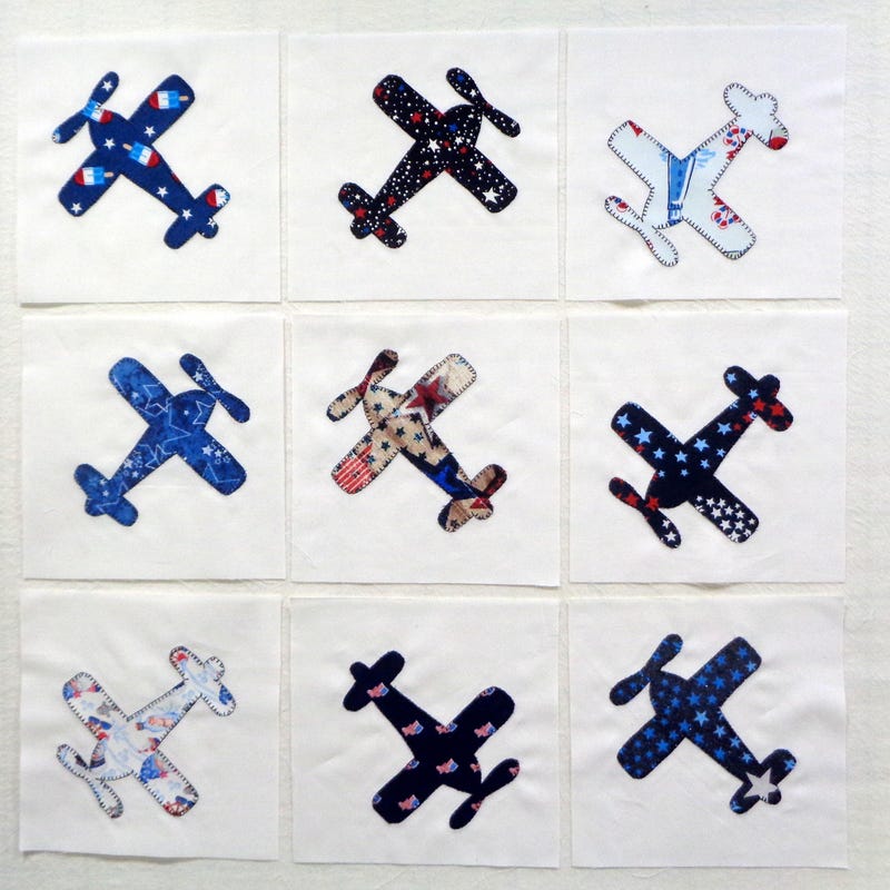 Airplane Quilt - Etsy