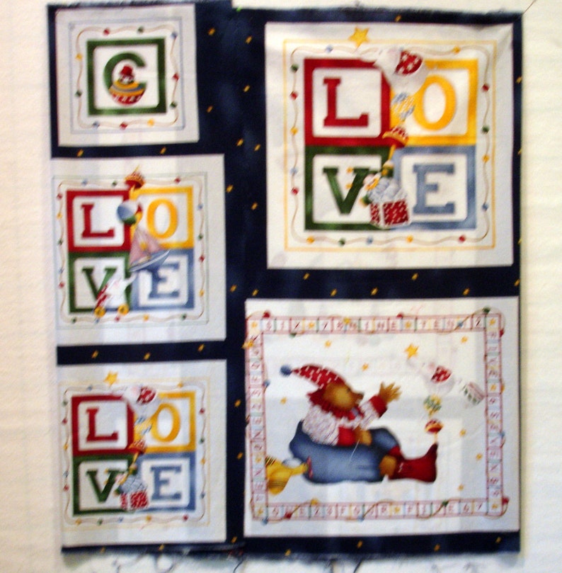 Baby Quilt Cheater Panel | Etsy