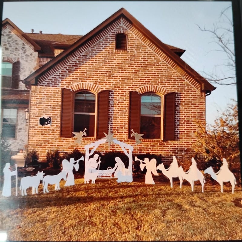 Wooden Angel Ornament Set - Etsy