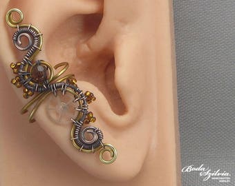 Steampunk Ear Cuff | Etsy