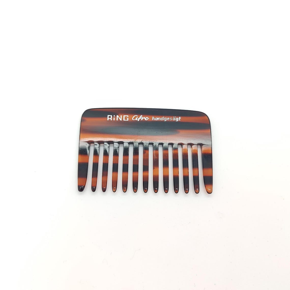 Afro Comb Hand-sawn - Strand Comb - Hair Comb for Curly Hair & Afro ...