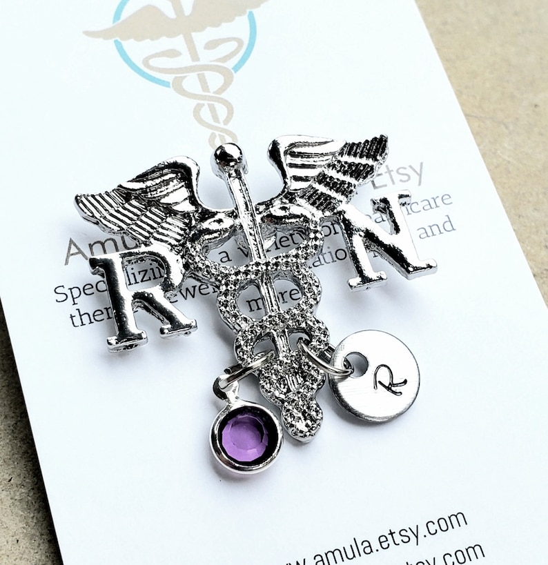 RN Registered Nurse Pin - Nurse Pin - Nursing Pin - Pin for Nurse ...