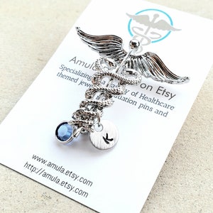 Nurse Pin - Nursing Pin - Pin for Medical Graduate - Silver Medical Pin ...