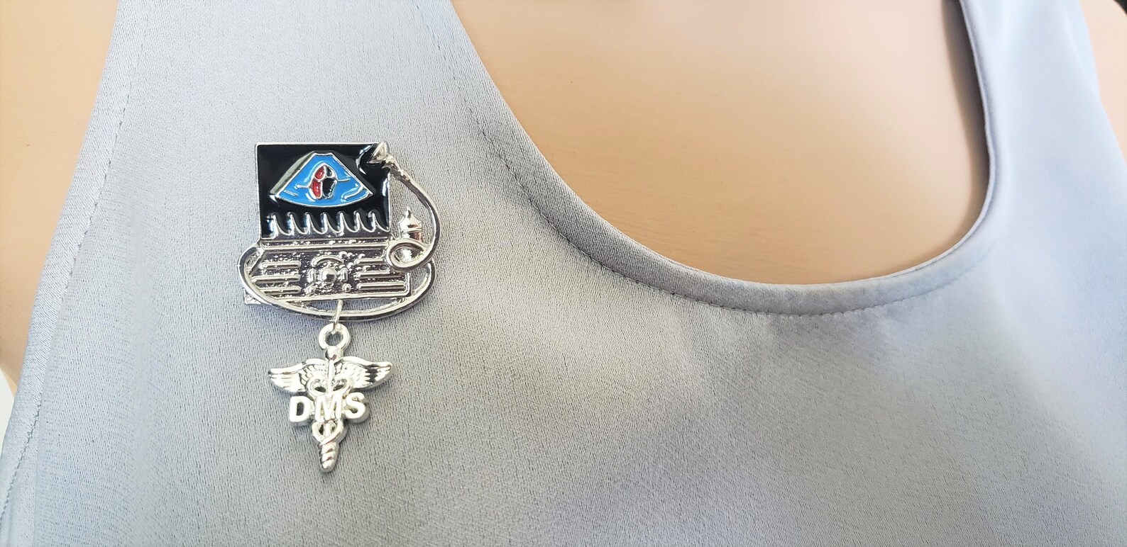 DMS Diagnostic Medical Sonography Pin DMS Ultrasound Pin - Etsy