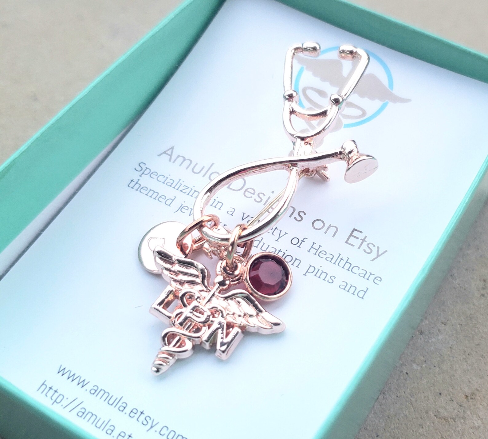 Rose Gold LPN Pin - Rose Gold Licensed Practical Nurse Pin - Rose Gold ...