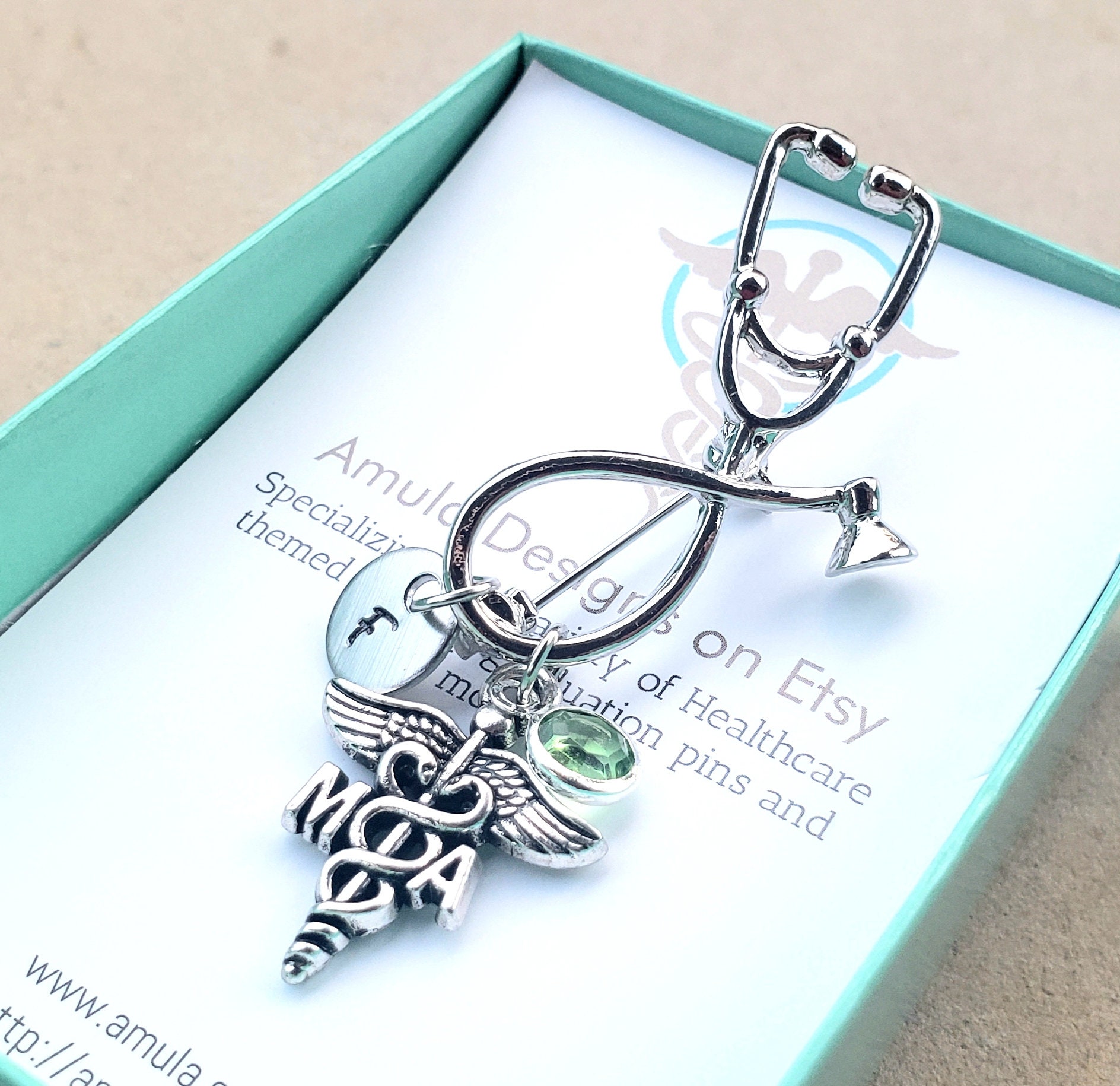 MA Pin - Medical Assistant Pin - MA Gift - Medical Assistant Gift - MA ...