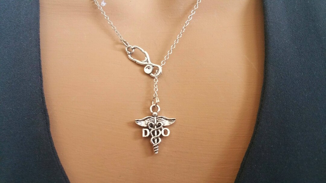 DO Doctor of Osteopathic Medicine Medical Student Caduceus Stethoscope ...