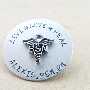 BSN Pin | Nursing Pin | Pinning Ceremony | BSN Nursing Pins | Nursing ...