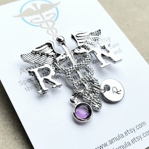 RN Registered Nurse Pin - Nurse Pin - Nursing Pin - Pin for Nurse ...