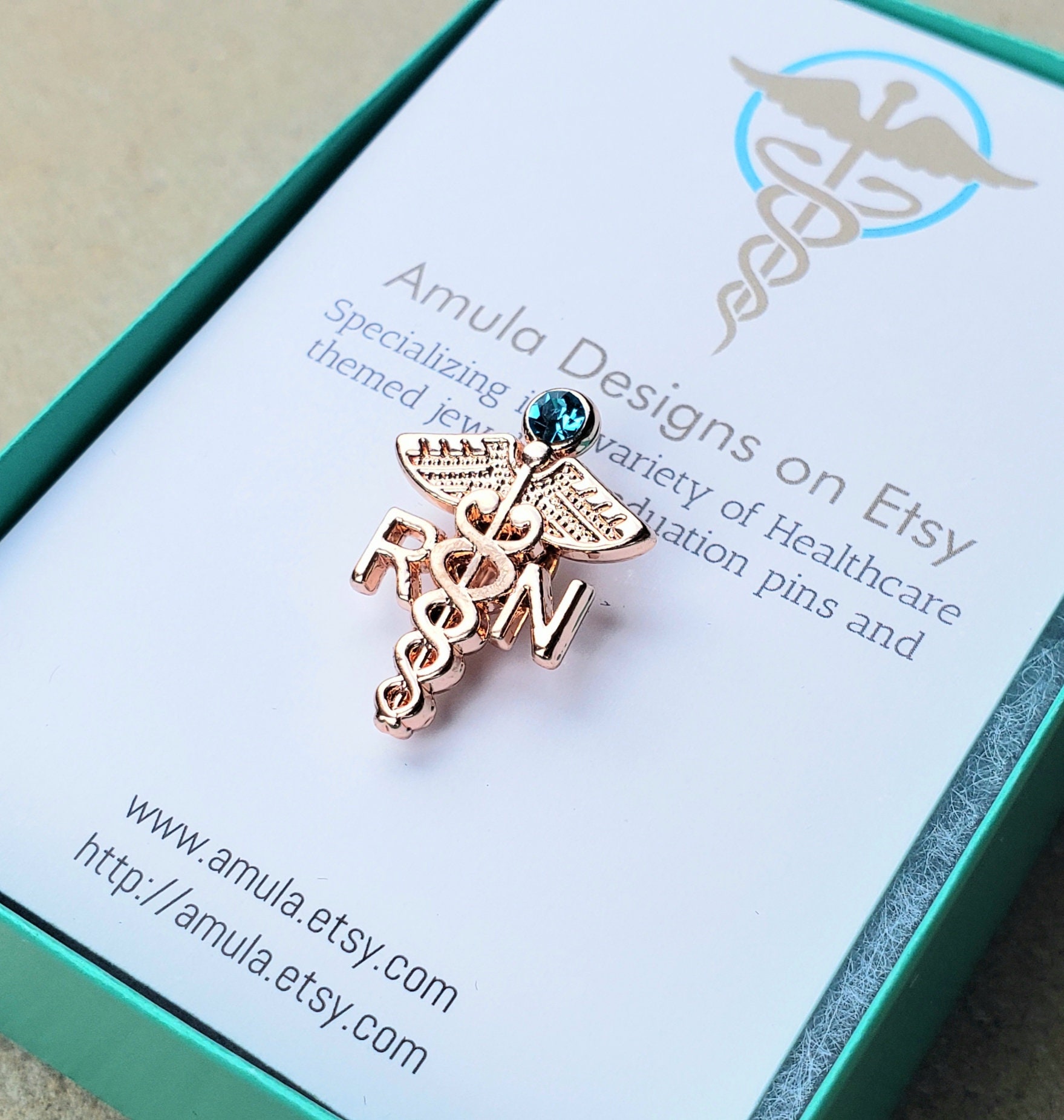 Rose Gold RN BSN Pin - Rose Gold Nursing Pin - Rose Gold Nurse Pin ...