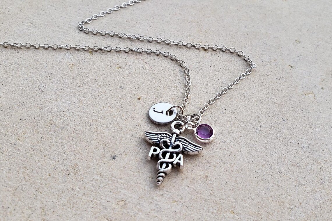 PA Physician Assistant Doctor Handstamped Personalized Crystal | Etsy