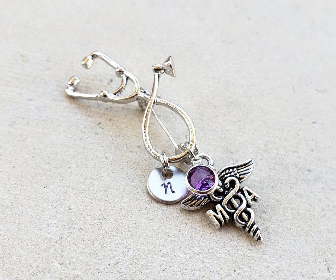 MA Pin - Medical Assistant Pin - MA Gift - Medical Assistant Gift - MA ...