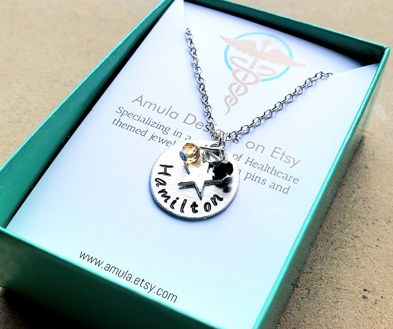 Hamilton Broadway Musical Crystal Charm Gift Necklace - Etsy