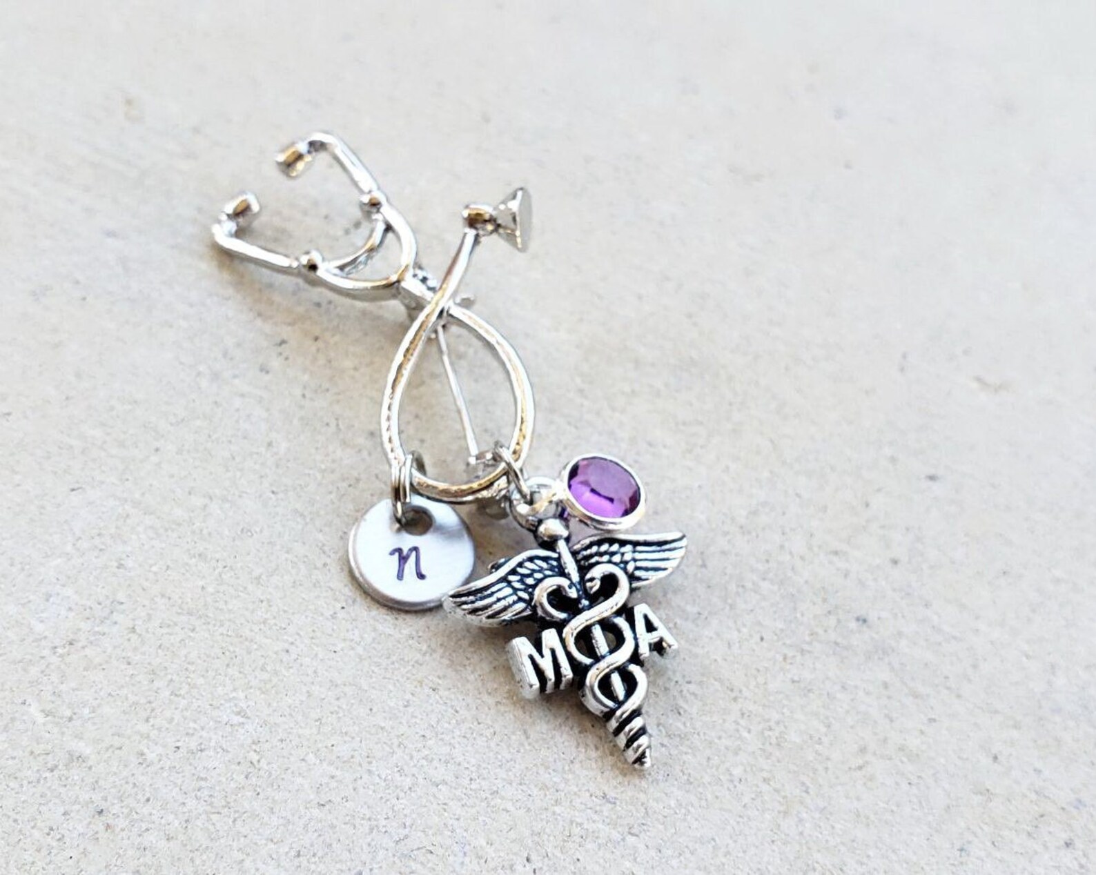 MA Pin - Medical Assistant Pin - MA Gift - Medical Assistant Gift - MA ...