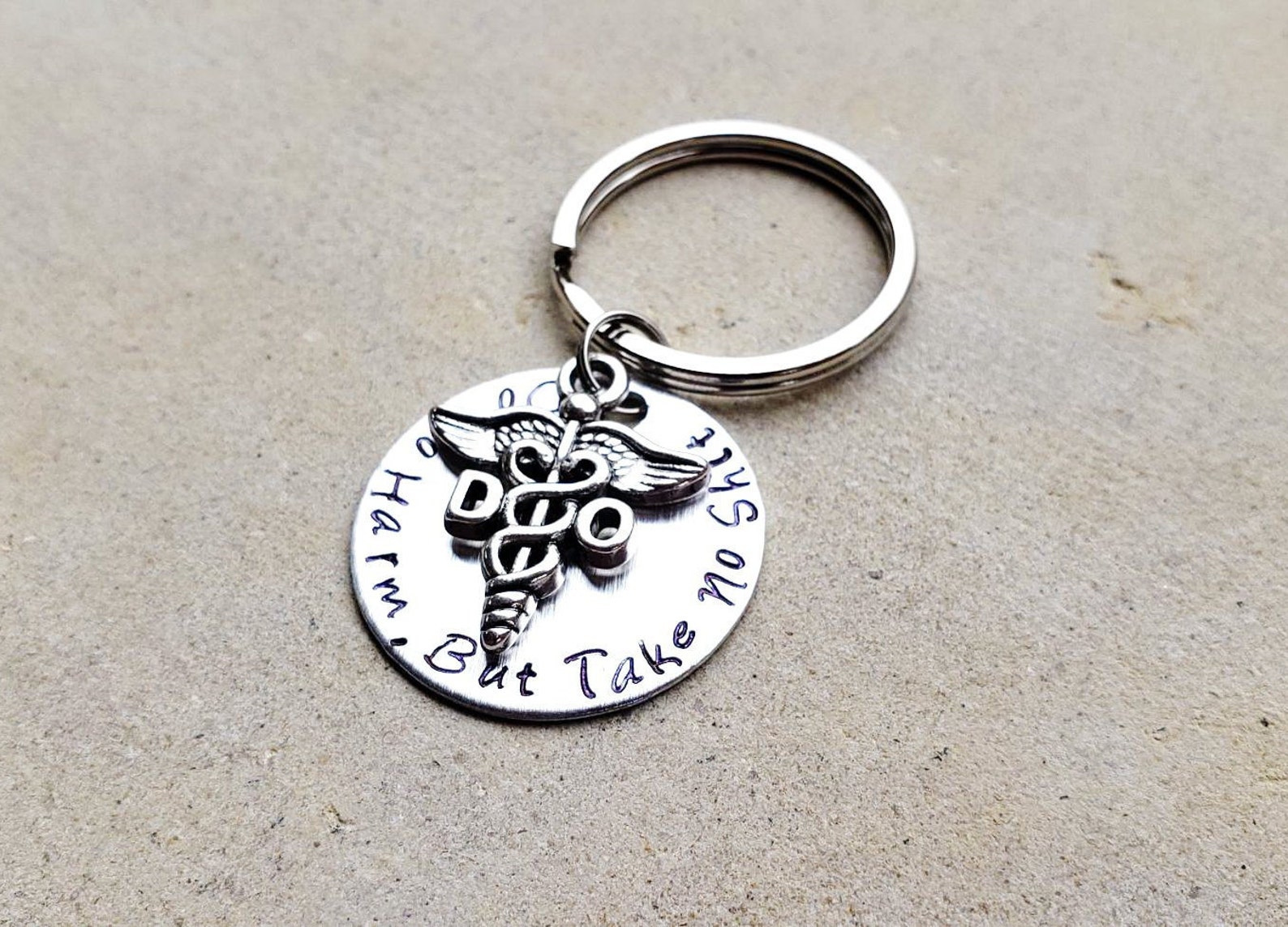 Do No Harm but Take No Shit Key Chain Fob Phrase Nurse Gift | Etsy