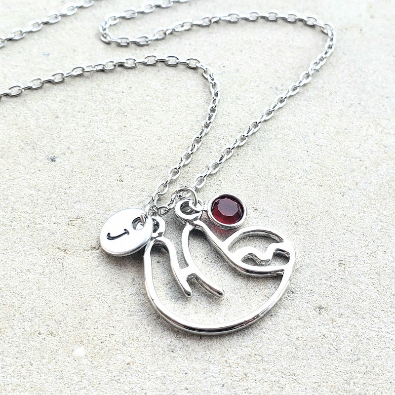 Sloth Necklace - Etsy