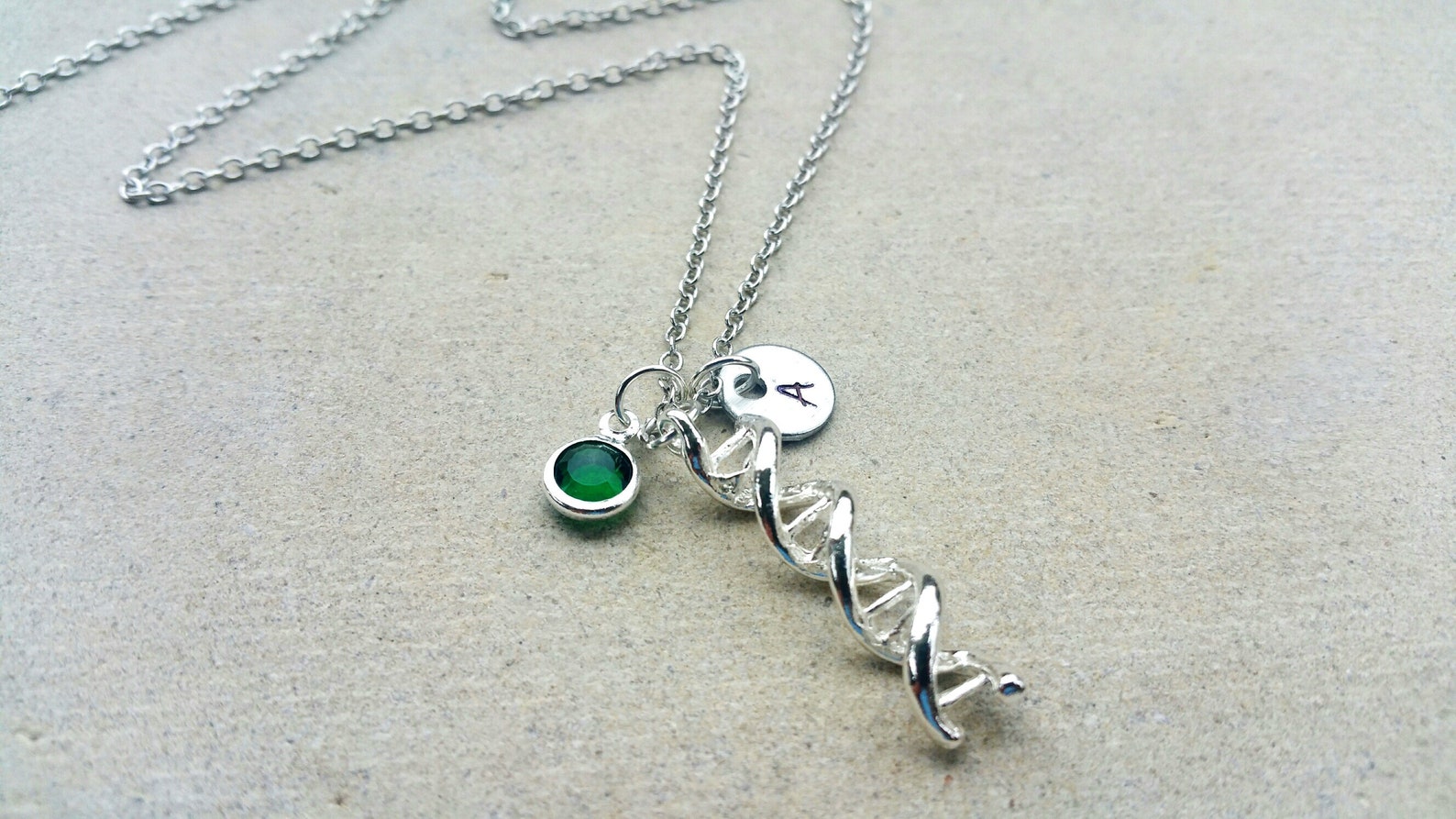 DNA Strand Gift Scientist Biology Charm Chemistry Teacher Student Gift ...