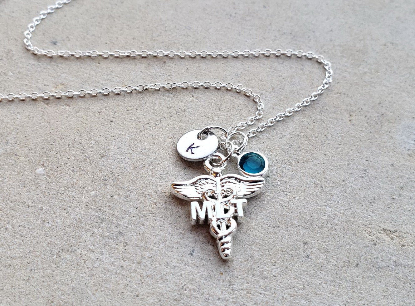 MLT Medical Laboratory Technician Necklace MLT Gift MLT - Etsy