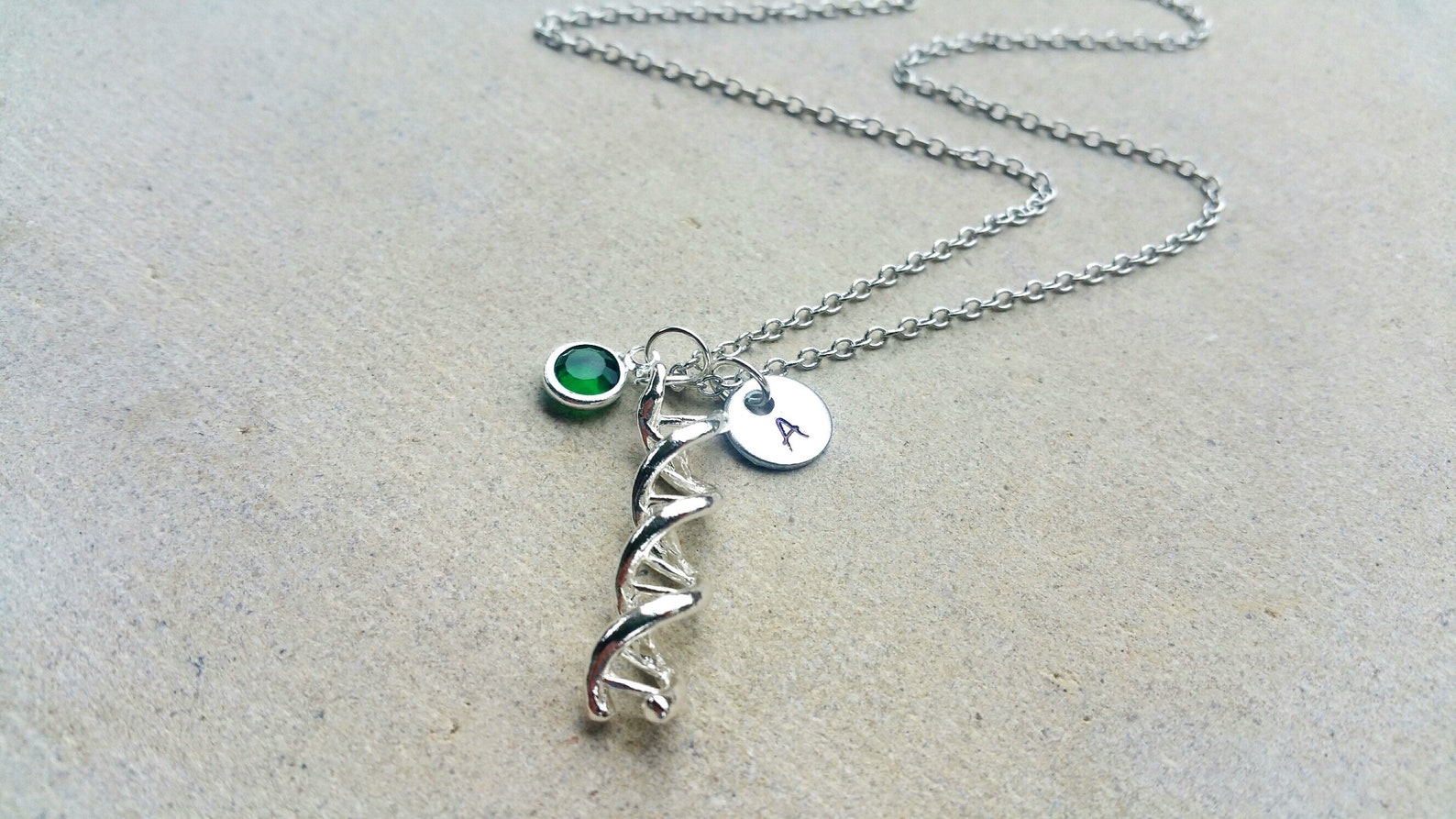 DNA Strand Gift Scientist Biology Charm Chemistry Teacher Student Gift ...