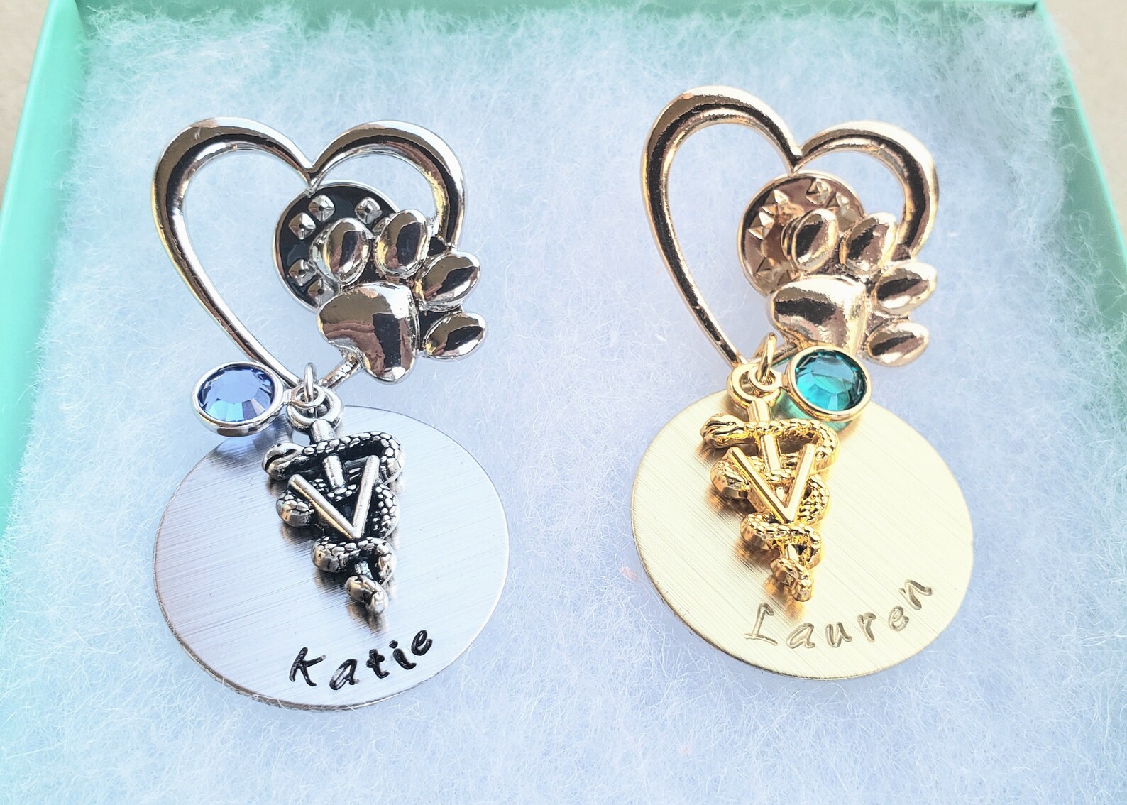 Personalized Veterinarian Pin Custom Vet Graduation Gift - Etsy
