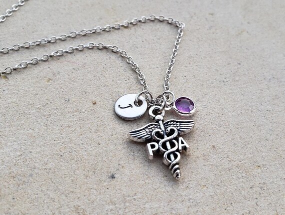 PA Physician Assistant Doctor Handstamped Personalized Crystal | Etsy