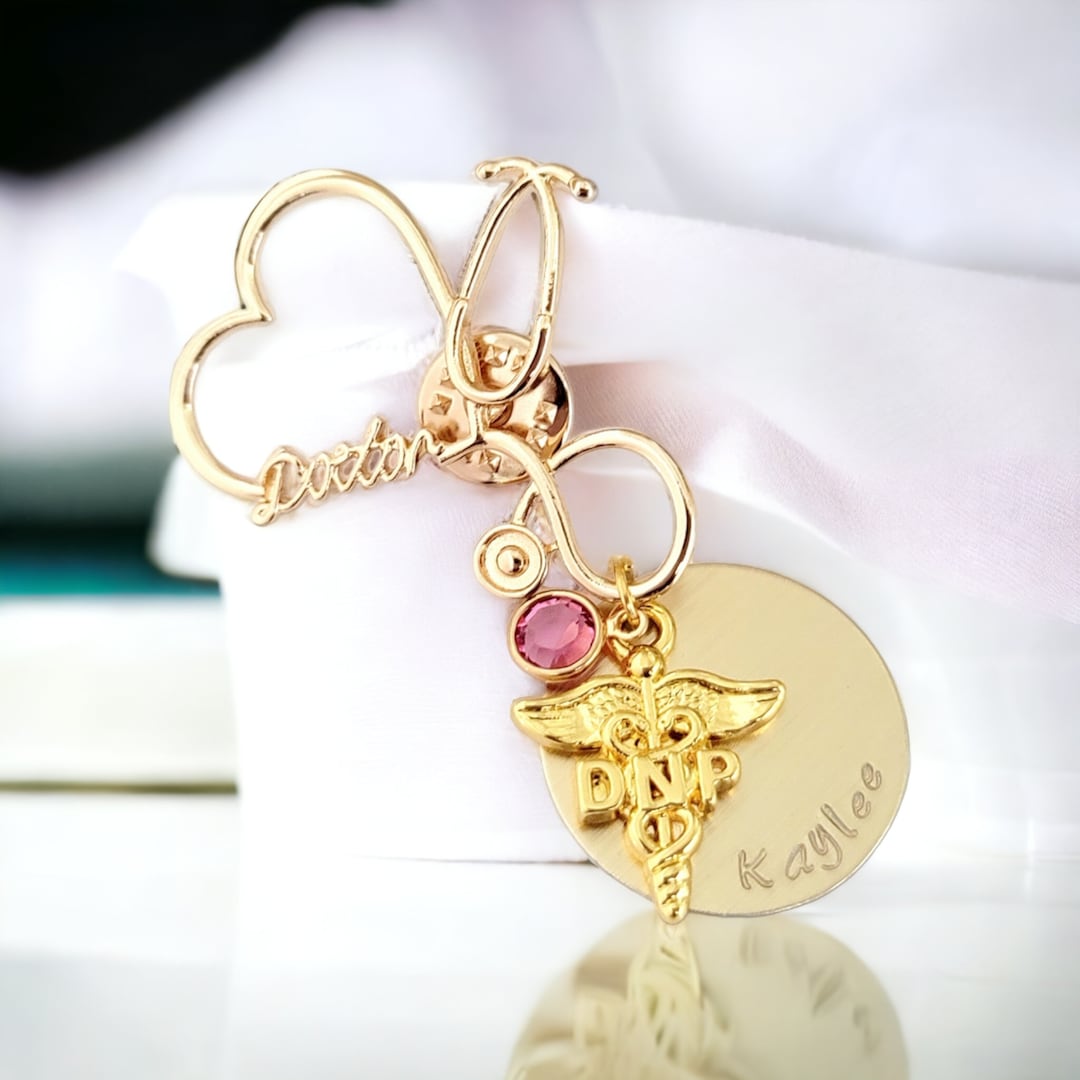 Personalized DNP Pin for Graduation - Custom Nurse Practitioner Pin ...