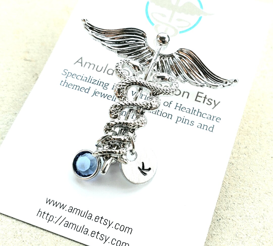 Nurse Pin - Nursing Pin - Pin for Medical Graduate - Silver Medical Pin ...