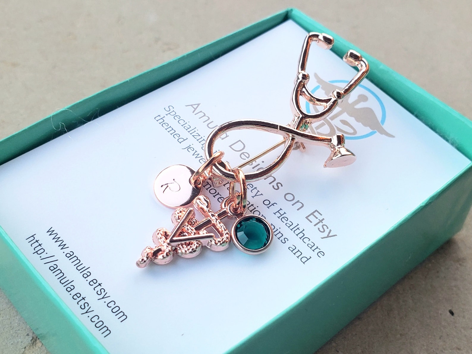 Rose Gold Vet Veterinarian Pin - Vet Graduation Gift - Veterinarian ...