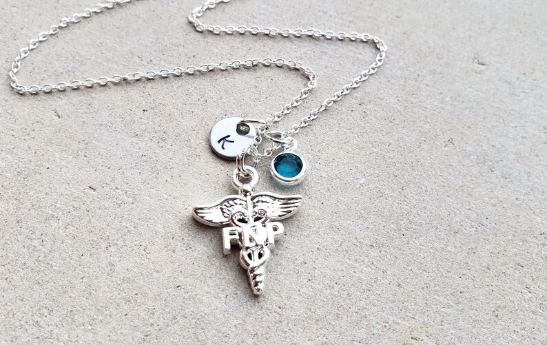 FNP Family Nurse Practitioner Necklace FNP Graduation Gift - Etsy