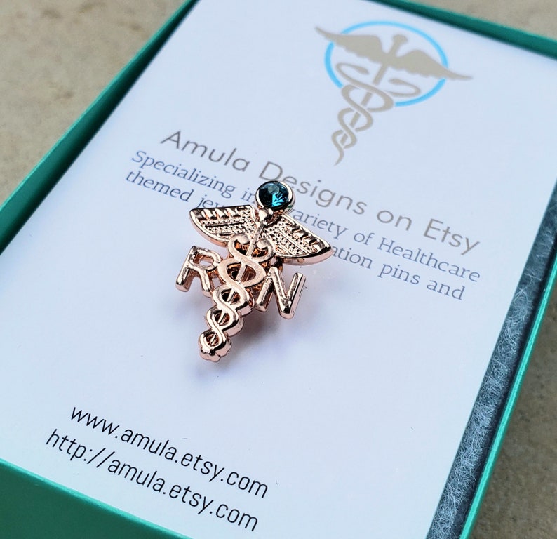 Rose Gold Tone Nurse Pin Rose Gold Nursing Pin Rose Gold - Etsy